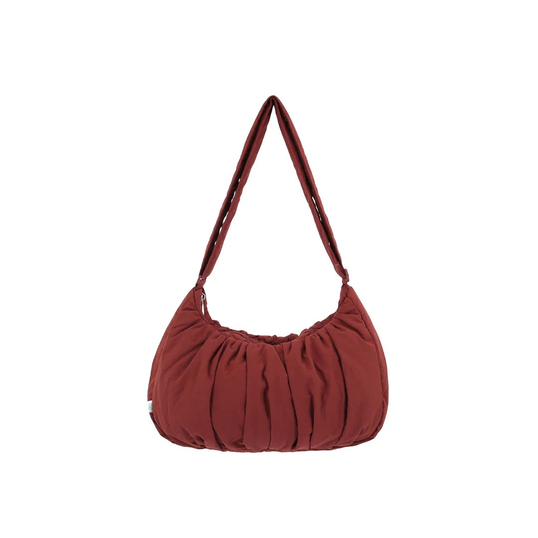 Good Totes Small Croissant Sling Bag in Cherry Wine (Nylon), Women's ...