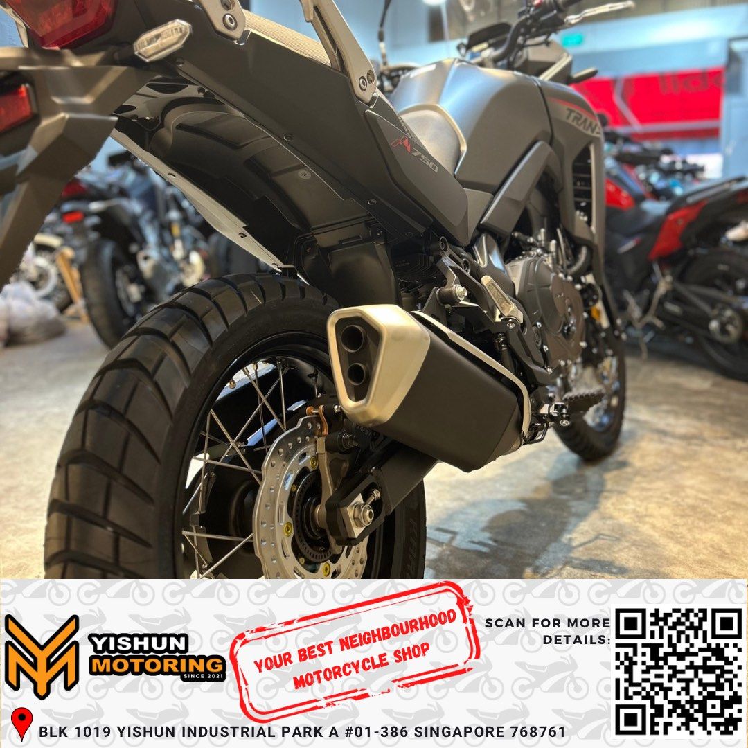 HONDA TRANSALP 750 ( NEW HONDA TRANSALP 750 - AUTHORISED DEALER ) CLASS 2 TOURING BIKE | BOON ...