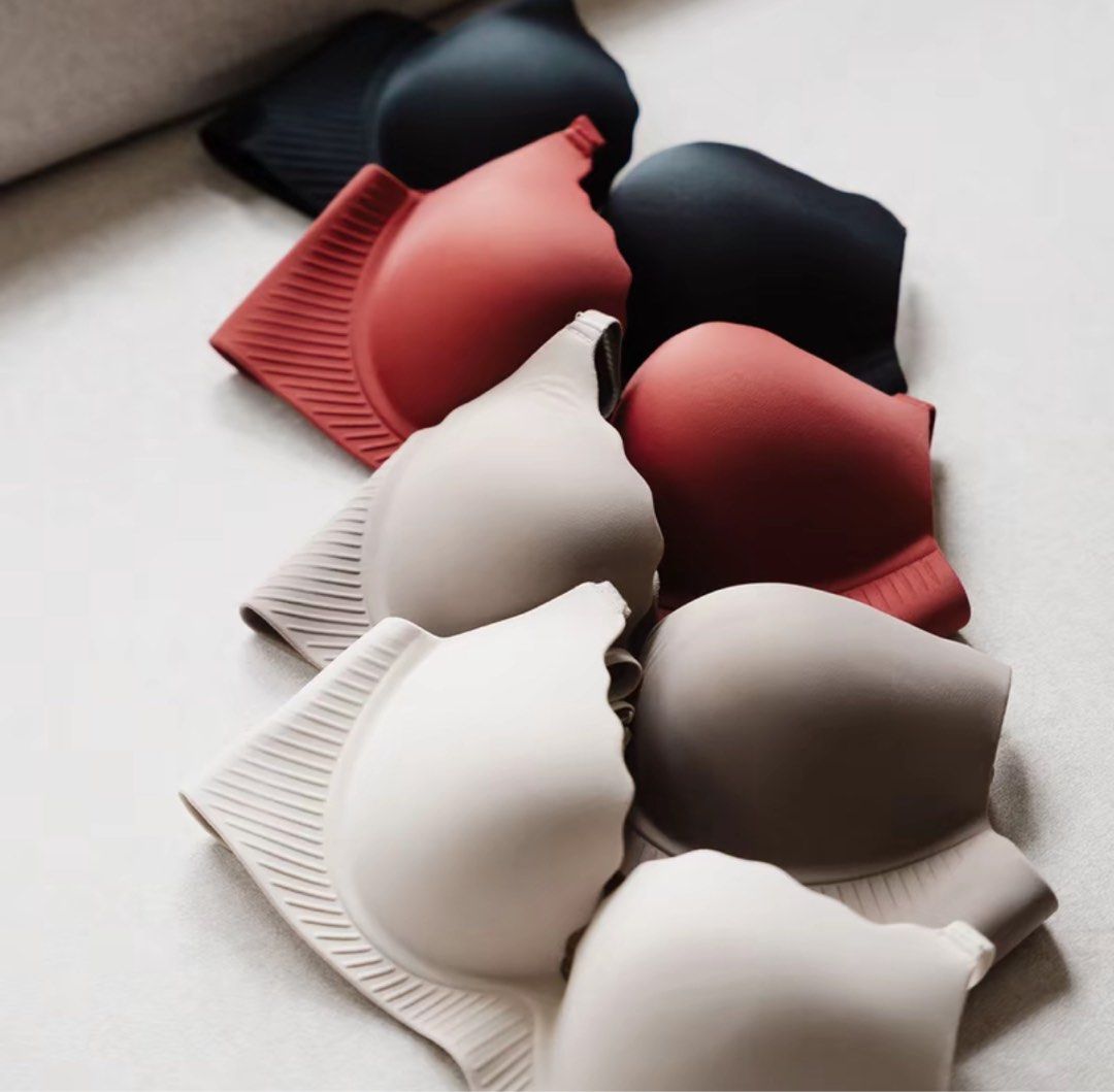 IMINXX Bulge-Free! Contour Comfort Super Push Up Seamless Wireless Bra ...