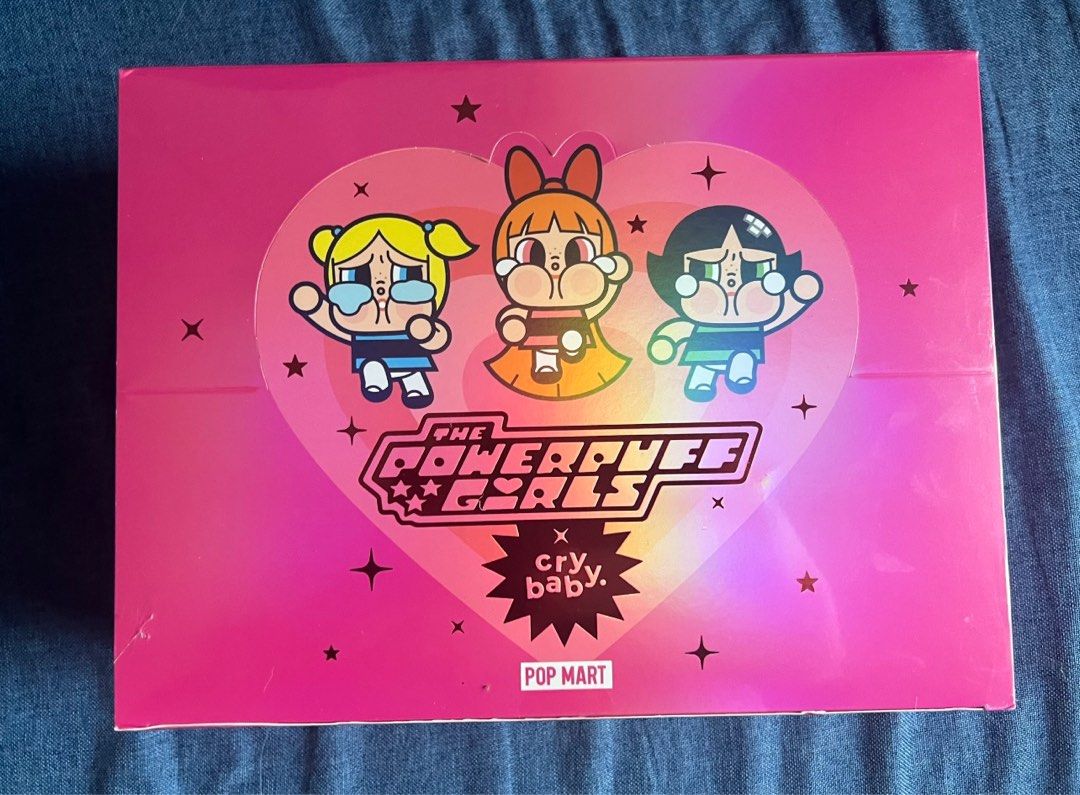 (instock) powerpuff girls crybaby popmart series figures figurines pop ...