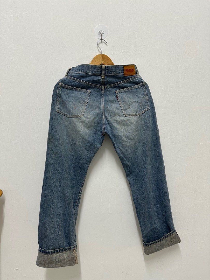 Jeans Edwin 30 Selvedge (Kepala kain), Men's Fashion, Bottoms, Jeans on Carousell
