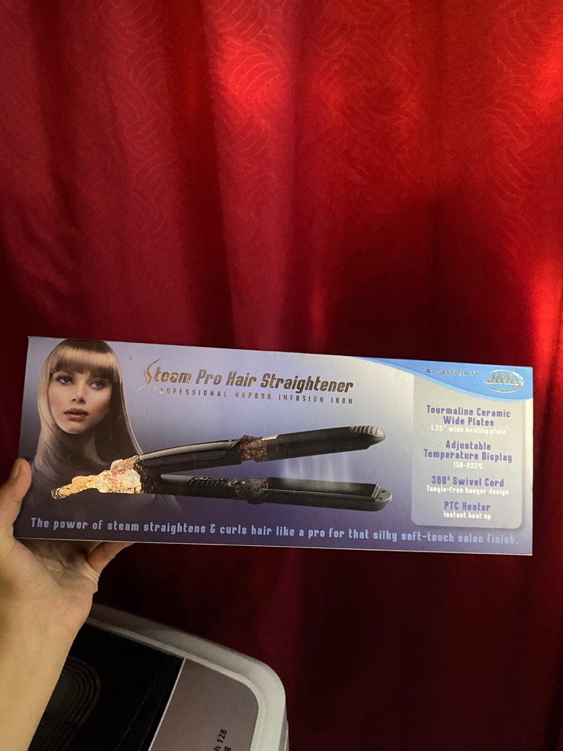 JML Steam Pro Hair Straightener, Beauty & Personal Care, Hair on Carousell