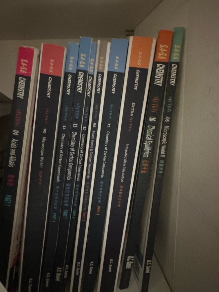 KC Daniel chem notes (F.4-f.6), 興趣及遊戲, 書本 & 文具, 教科書 - Carousell