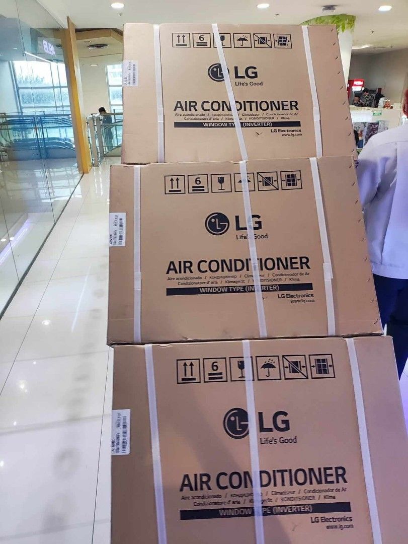 LG AIRCON WINDOW TYPE DUAL INVERTER GC2 MODEL 2024, TV & Home ...