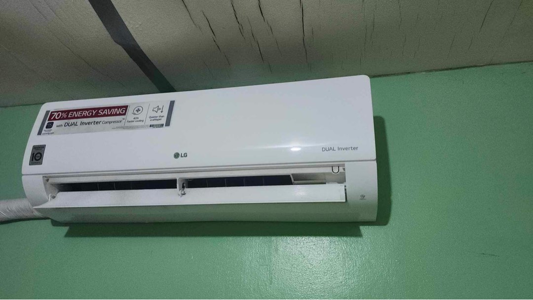 LG Split Type Dual Inverter 1.5HP, TV & Home Appliances, Air ...
