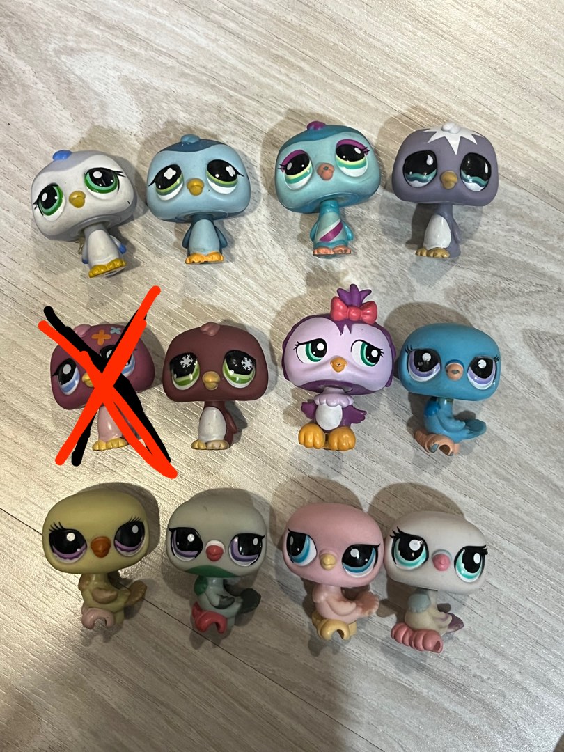 Littlest Pet Shop LPS | Penguins, Pigeons, Owl, Hobbies & Toys, Toys ...