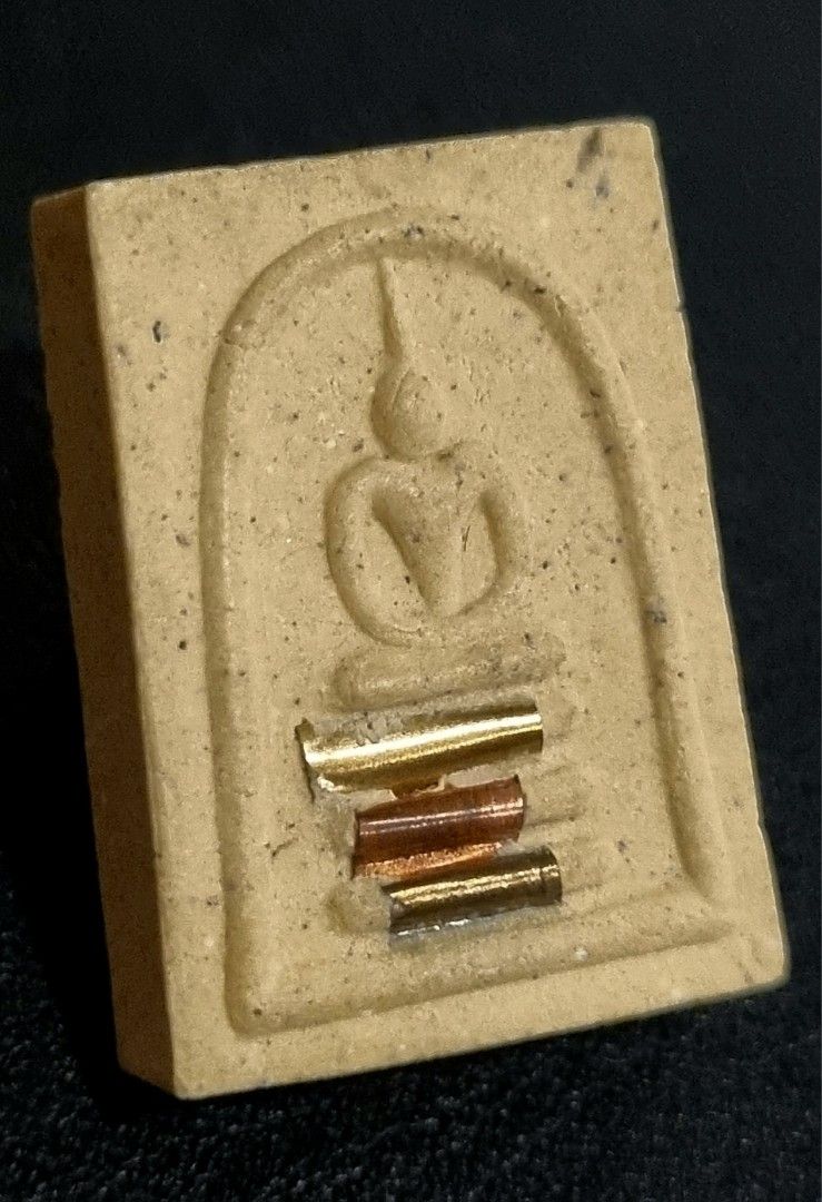 LP Mui (1967) Phra Somdej Khanaen, 3 King Takruts - Thai Amulet ...