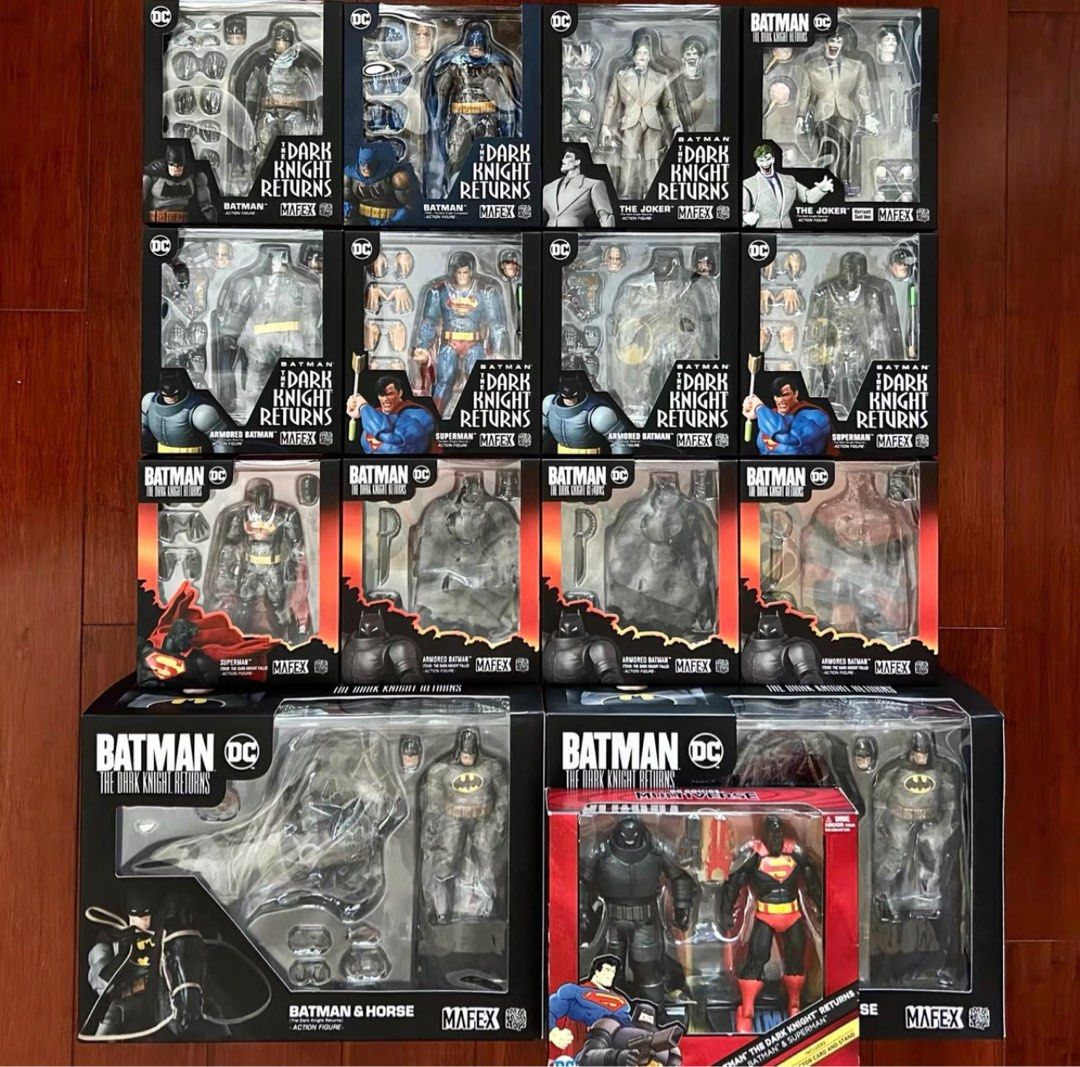 MAFEX THE DARK KNIGHT RETURNS ARMORED BATMAN JOKER , Hobbies & Toys ...