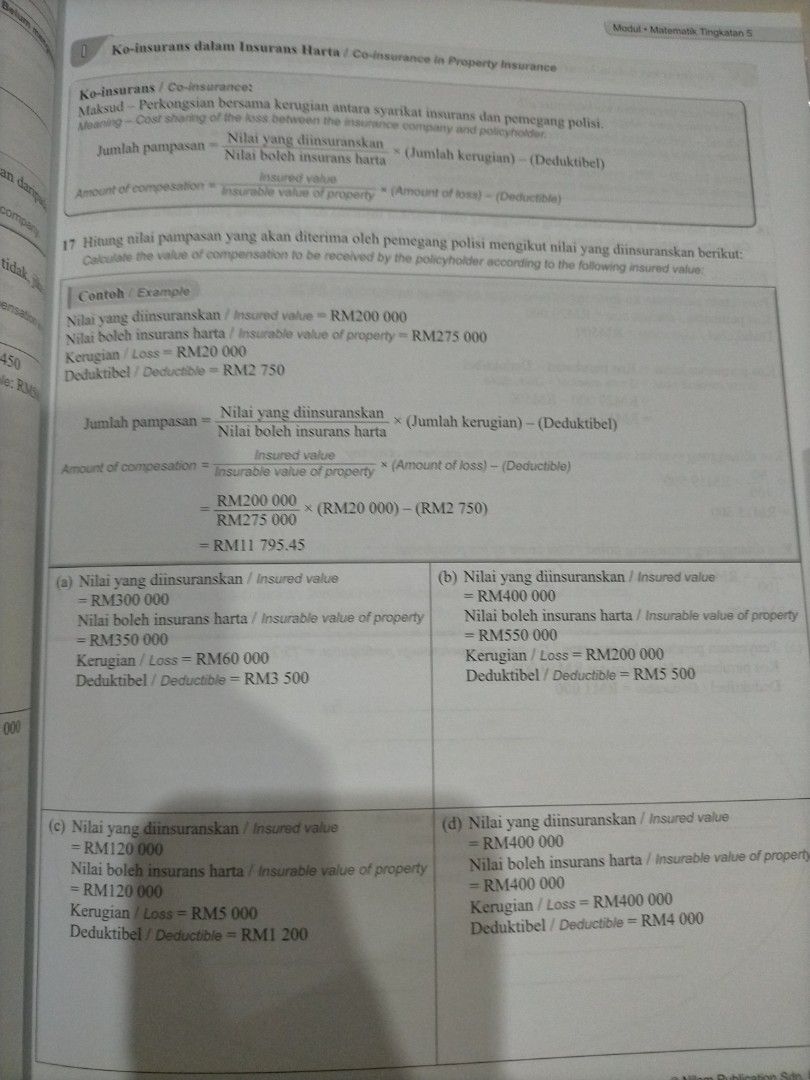 Matematik form 5, Hobbies & Toys, Books & Magazines, Assessment Books ...