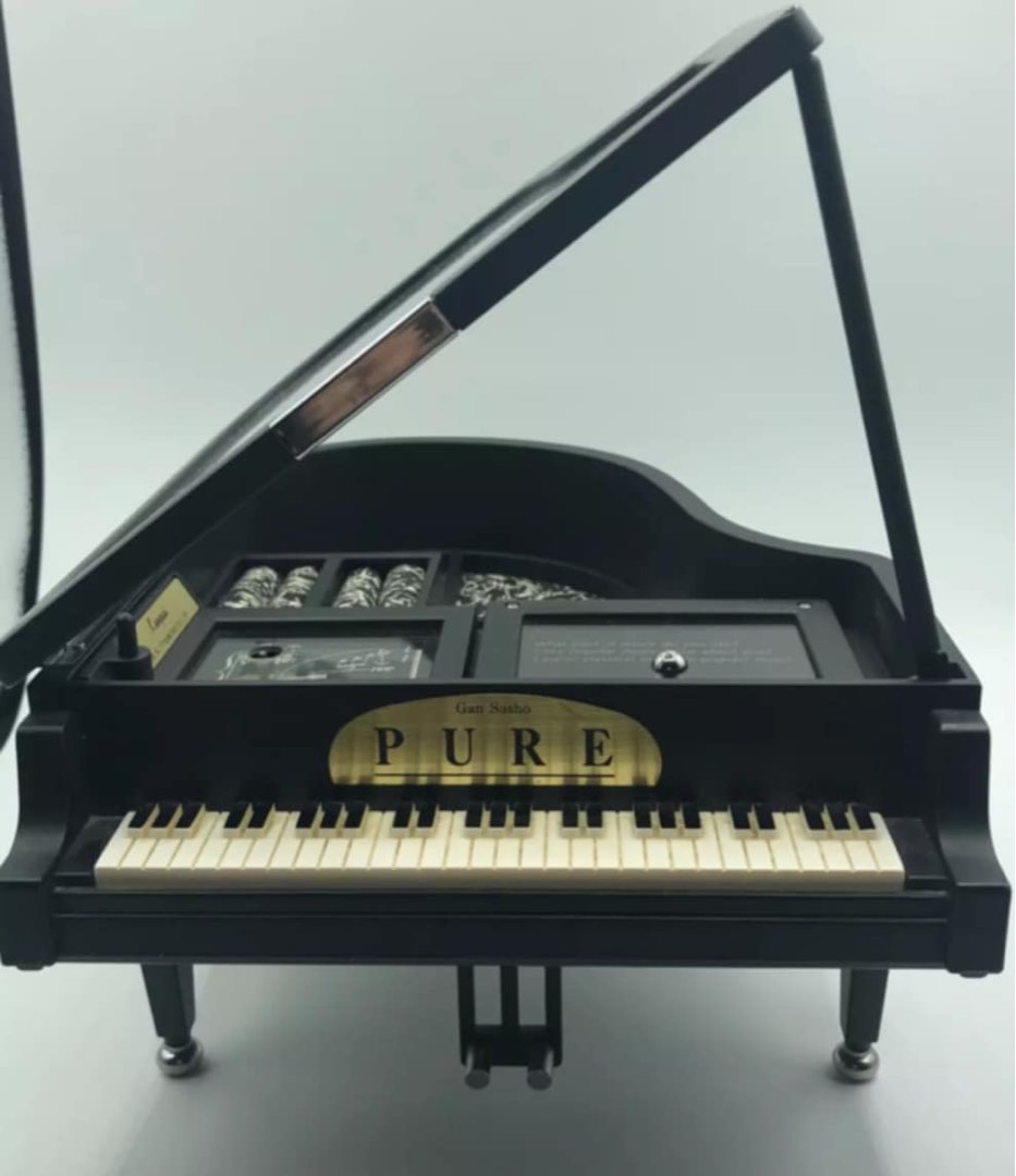 Mezzo Piano Piu Mosso Black Grand Piano Music & Jewelry Box, Hobbies ...
