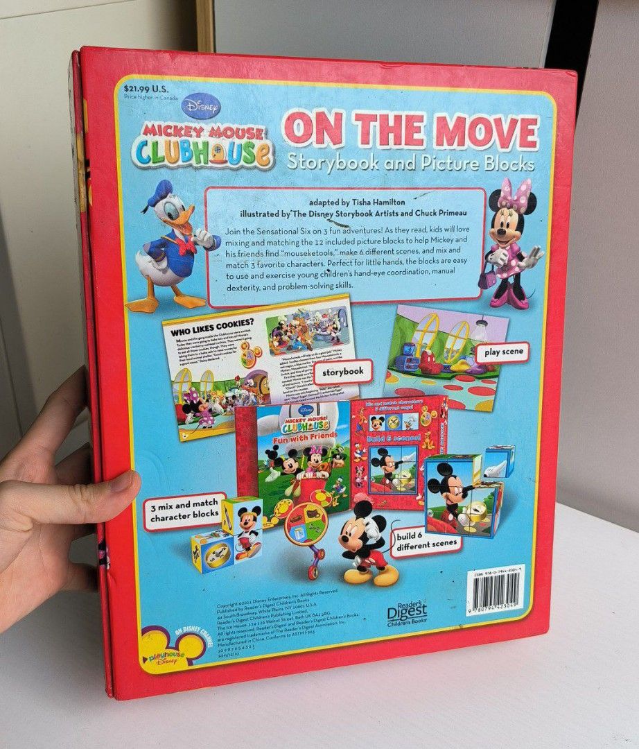 MICKEY MOUSE CLUBHOUSE ON THE MOVE BOX SET 🎁 storybook and picture ...