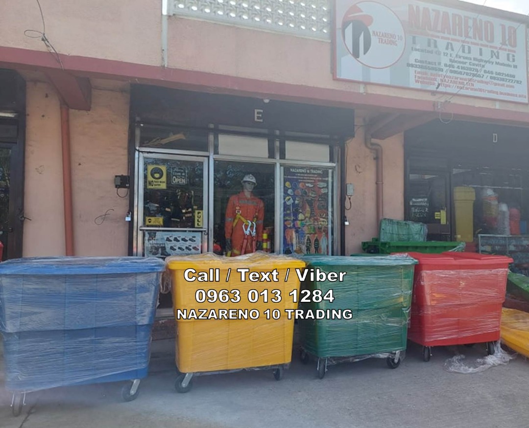 Mobile waste bin Trash bin With Wheels, Furniture & Home Living ...