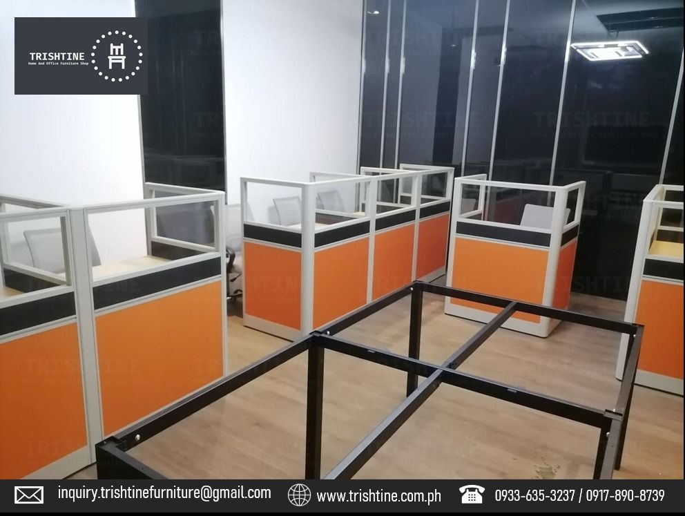 Modular Partition Sharing Layout Beige Endtrims / Office Partition ...