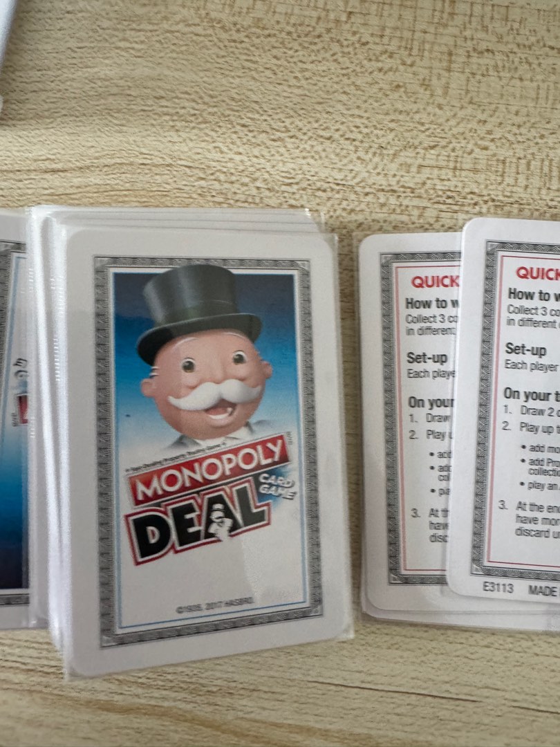 monopoly cards, Hobbies & Toys, Toys & Games on Carousell