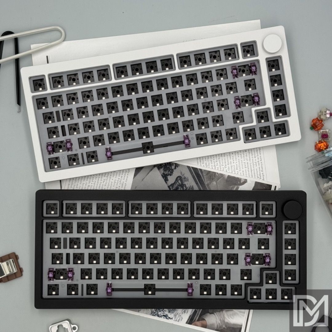 MonsGeek M1 V3 Keyboard Kit 98% Barebone Gasket Mount Knob Mechanical ...