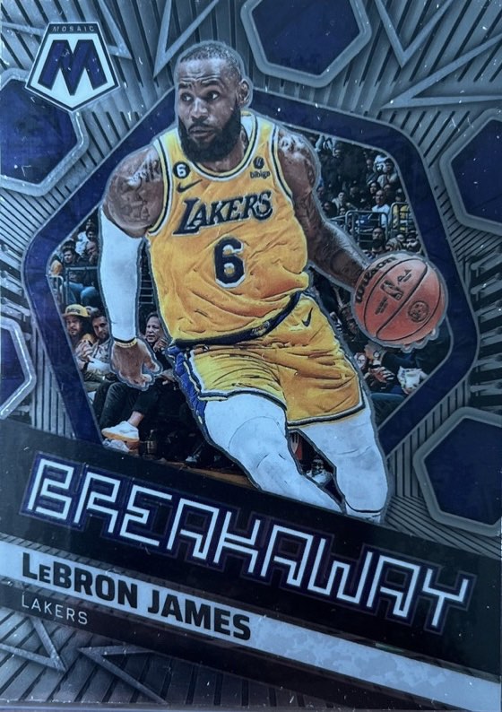 NBA CARDS | LeBron James | Breakaway '23, Hobbies & Toys, Toys & Games ...