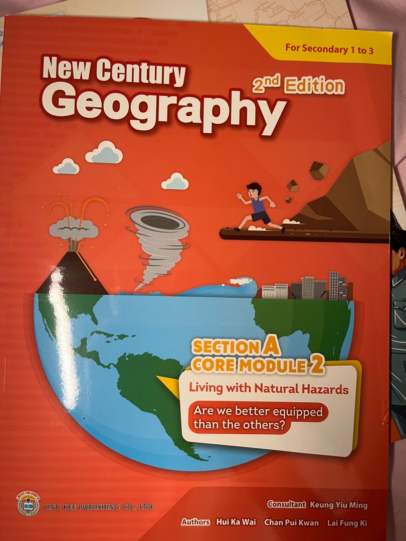 New century geography section A core module 2 living with natural hazards, 興趣及遊戲, 書本 & 文具, 教科書 ...