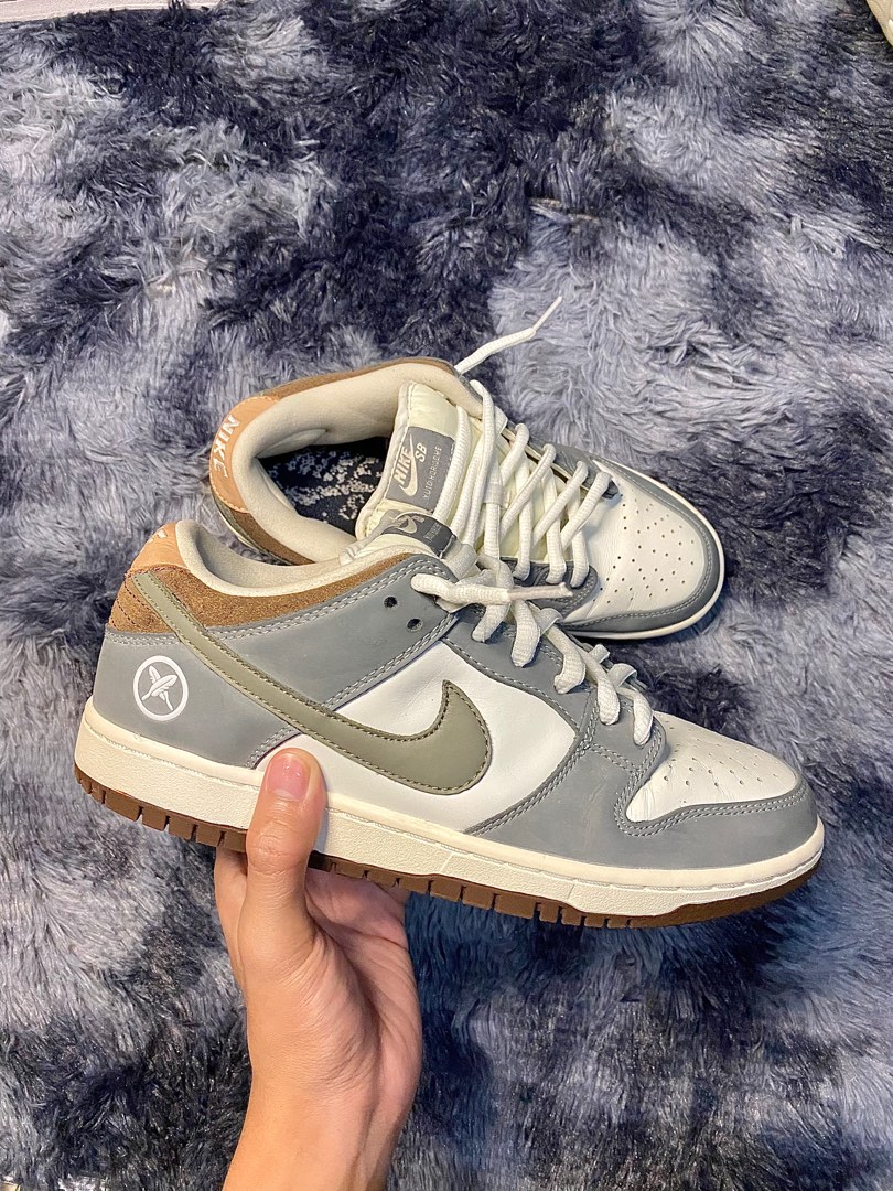 Nike SB Dunk Low x Yuto WOLF GREY SUPER SPIKEY, Men's Fashion, Footwear ...