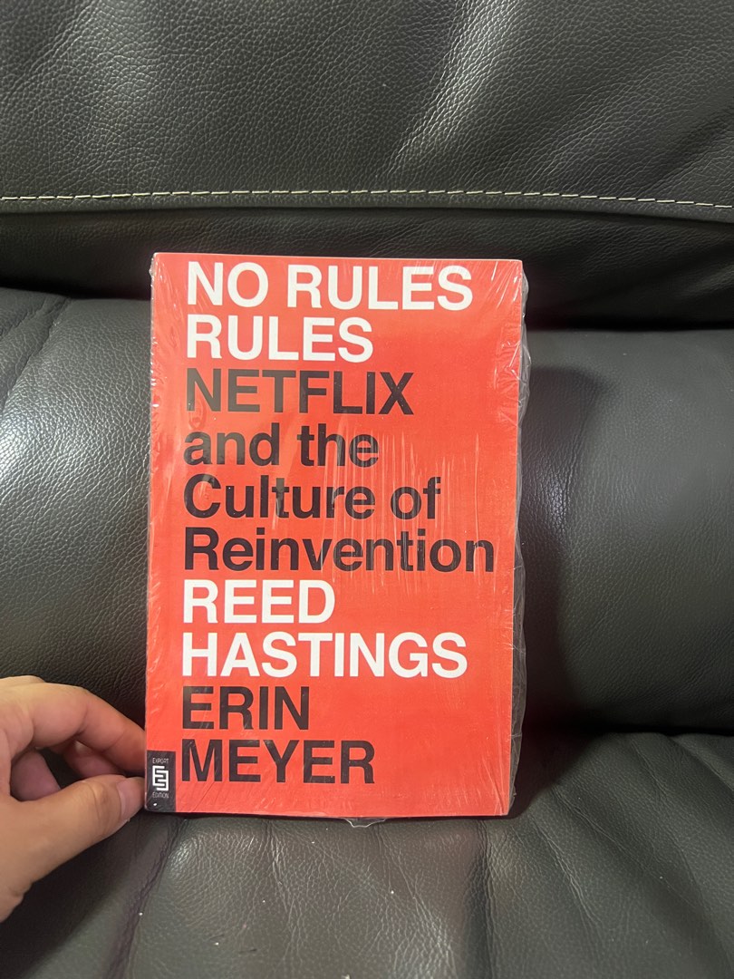 【現貨】No Rules Rules: Netflix and the Culture of Reinvention by Reed ...