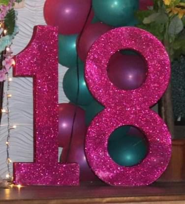 Number Standee, Hobbies & Toys, Stationary & Craft, Handmade Craft on ...