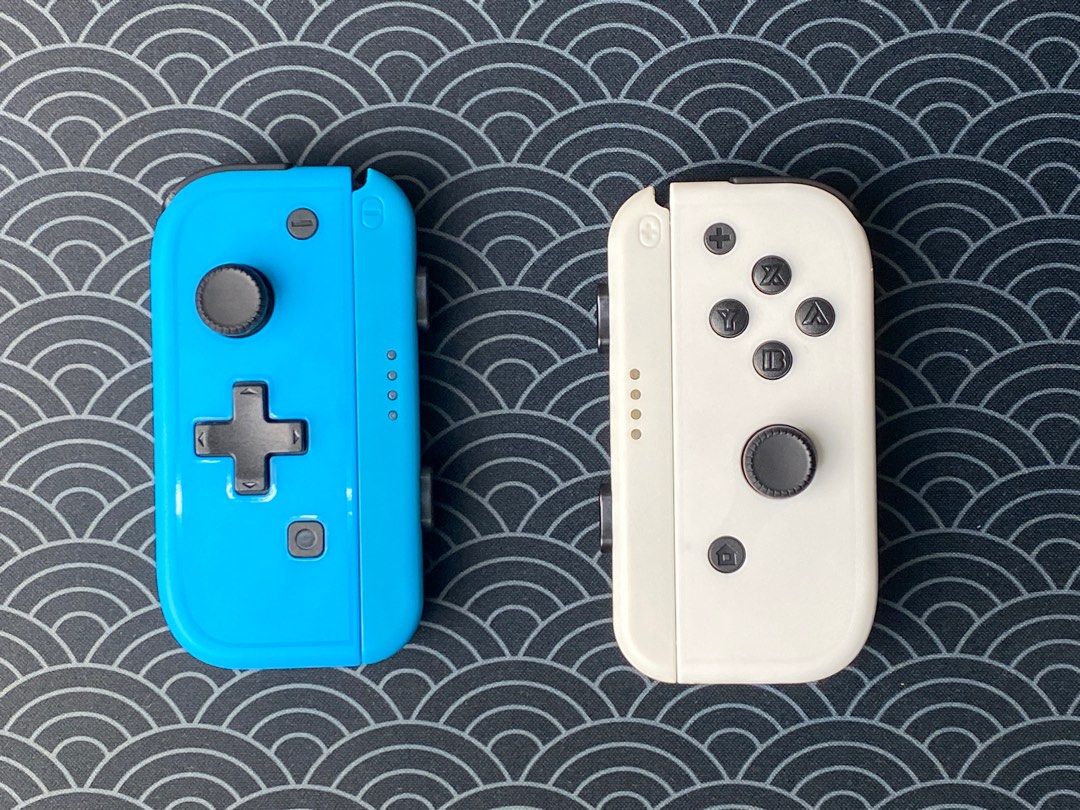 Omelet Gaming Glow In The Dark Mini Joy-Pad Hall Effect joycon No Drifting Controller for ...