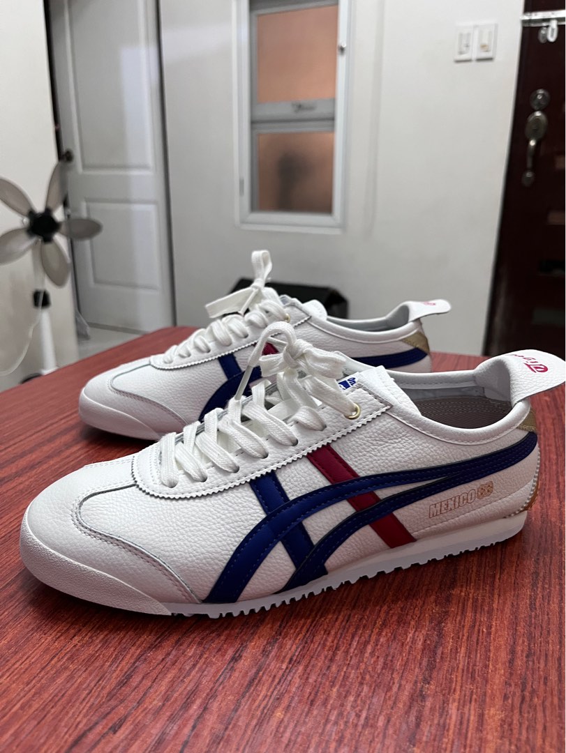Onitsuka Mexico 66 Blue Red US8.5 Women, Women's Fashion, Footwear ...