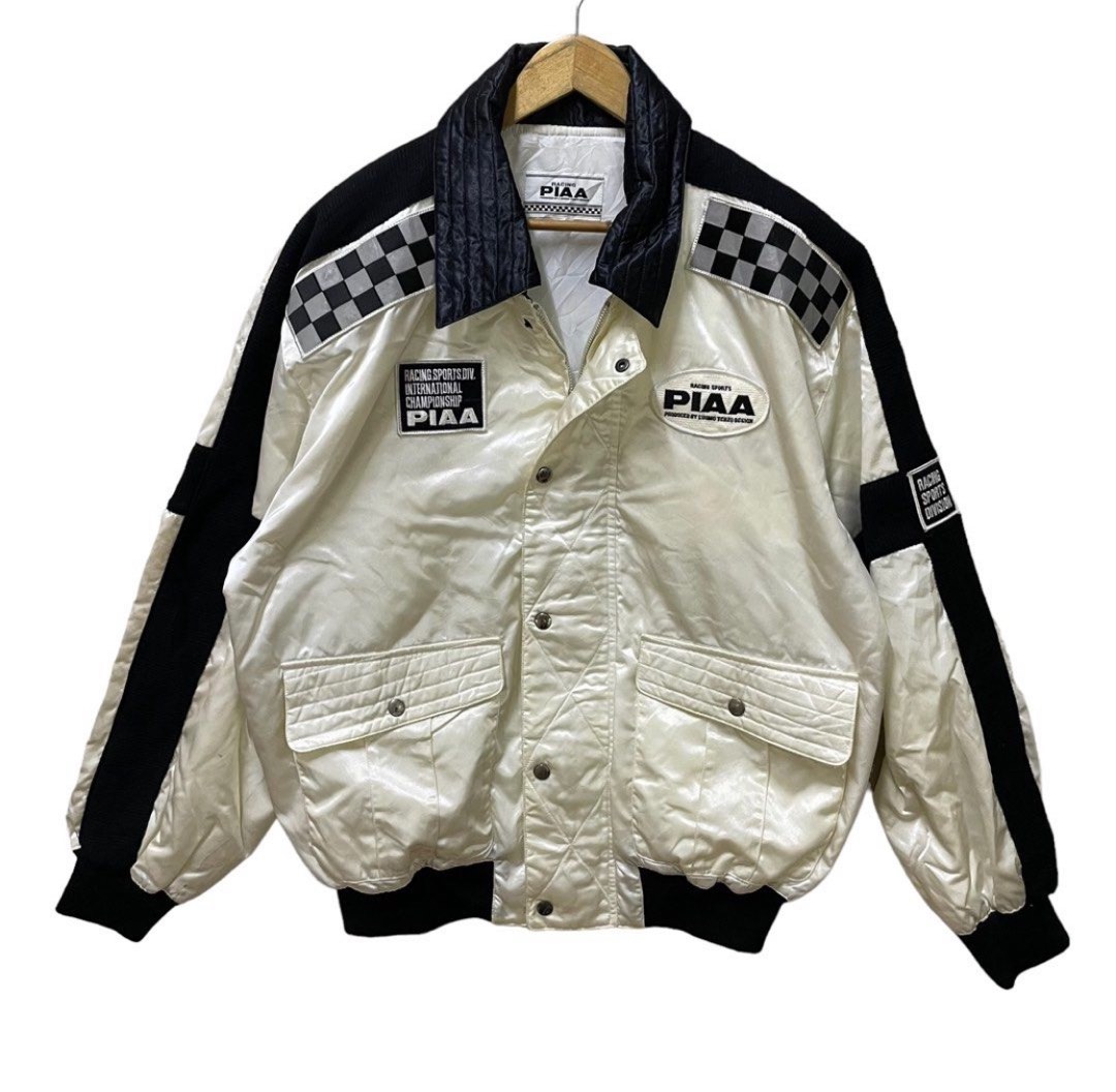 piaa racing sport bomber jacket, Men's Fashion, Coats, Jackets and Outerwear on Carousell