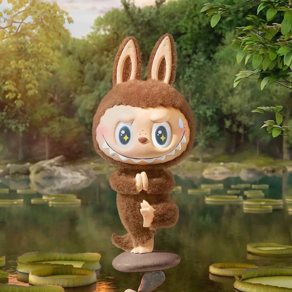 POPmart Labubu Lazy Yoga Secret Version Hidden Bersion, Hobbies & Toys ...