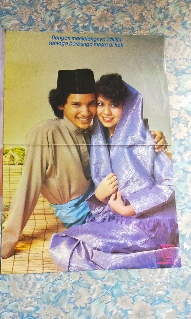 Vintage Poster Singer Razis Ismail, Hobbies & Toys, Collectibles ...