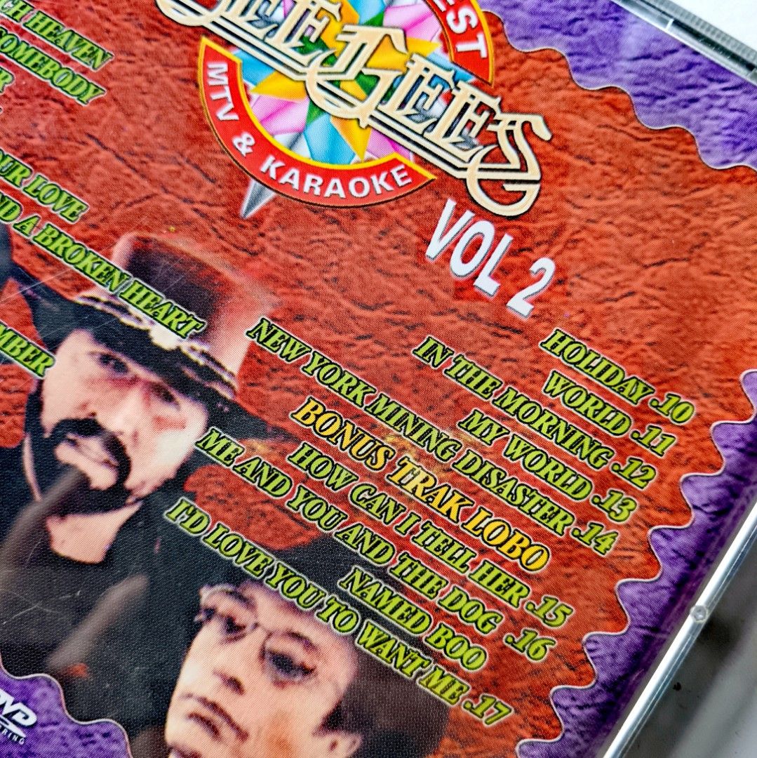 [PRELOVED] VINTAGE CLASSIC MTV KARAOKE VCD Lobo + Matt Monro & Andy Williams + Bee Gees + Broery ...