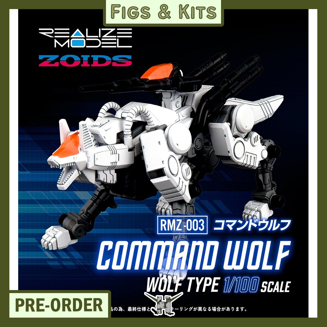 PRE-ORDER!! RMZ-003 COMMAND WOLF, Hobbies & Toys, Toys & Games on Carousell