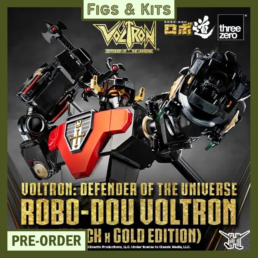 PRE-ORDER!! Voltron: Defender of the Universe ROBO-DOU Voltron (Black x ...