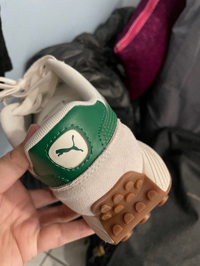 Puma Runtamed Lugged Classic Warm White-Vine, Women's Fashion, Footwear ...