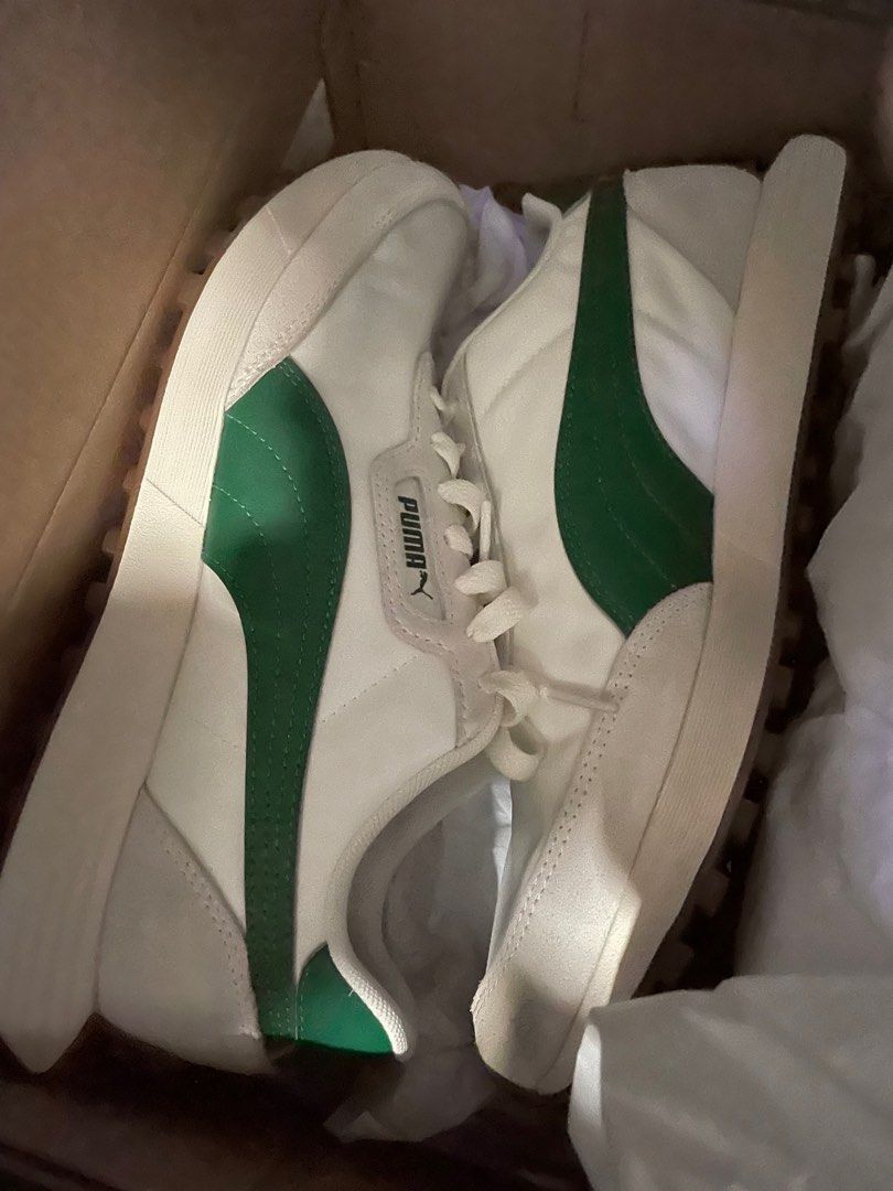 Puma Runtamed Lugged Classic Warm White-Vine, Women's Fashion, Footwear ...