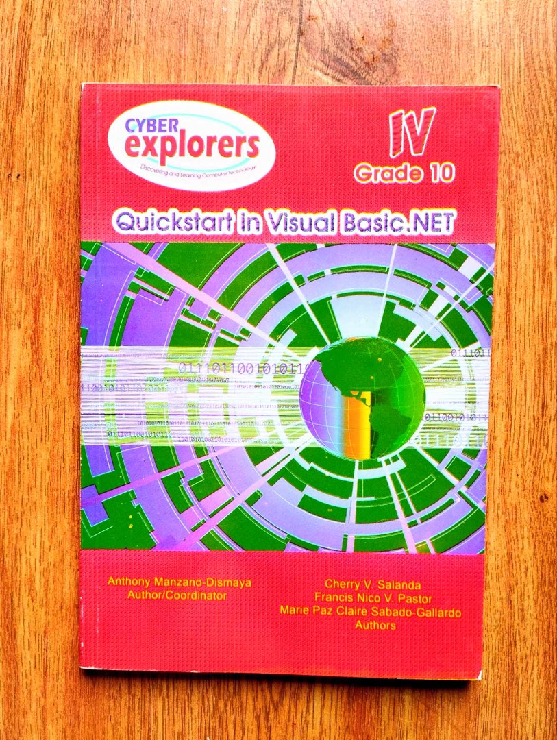 Quickstart in visual basic.net (grade 10 book), Hobbies & Toys, Books ...