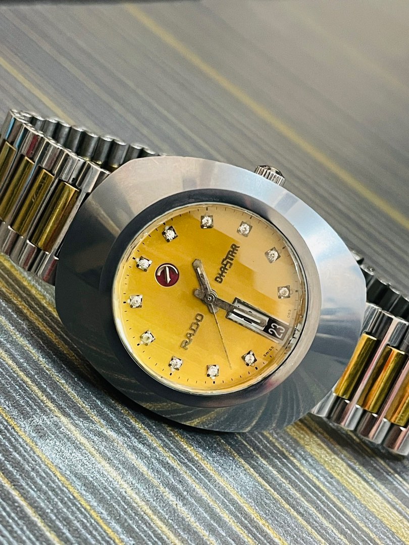 Rado Diastar Two tone Mens, Men's Fashion, Watches & Accessories, Watches on Carousell