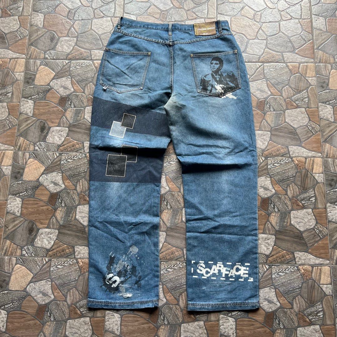 Rare Scarface 2000’s Baggy Jeans, Men's Fashion, Bottoms, Jeans on ...