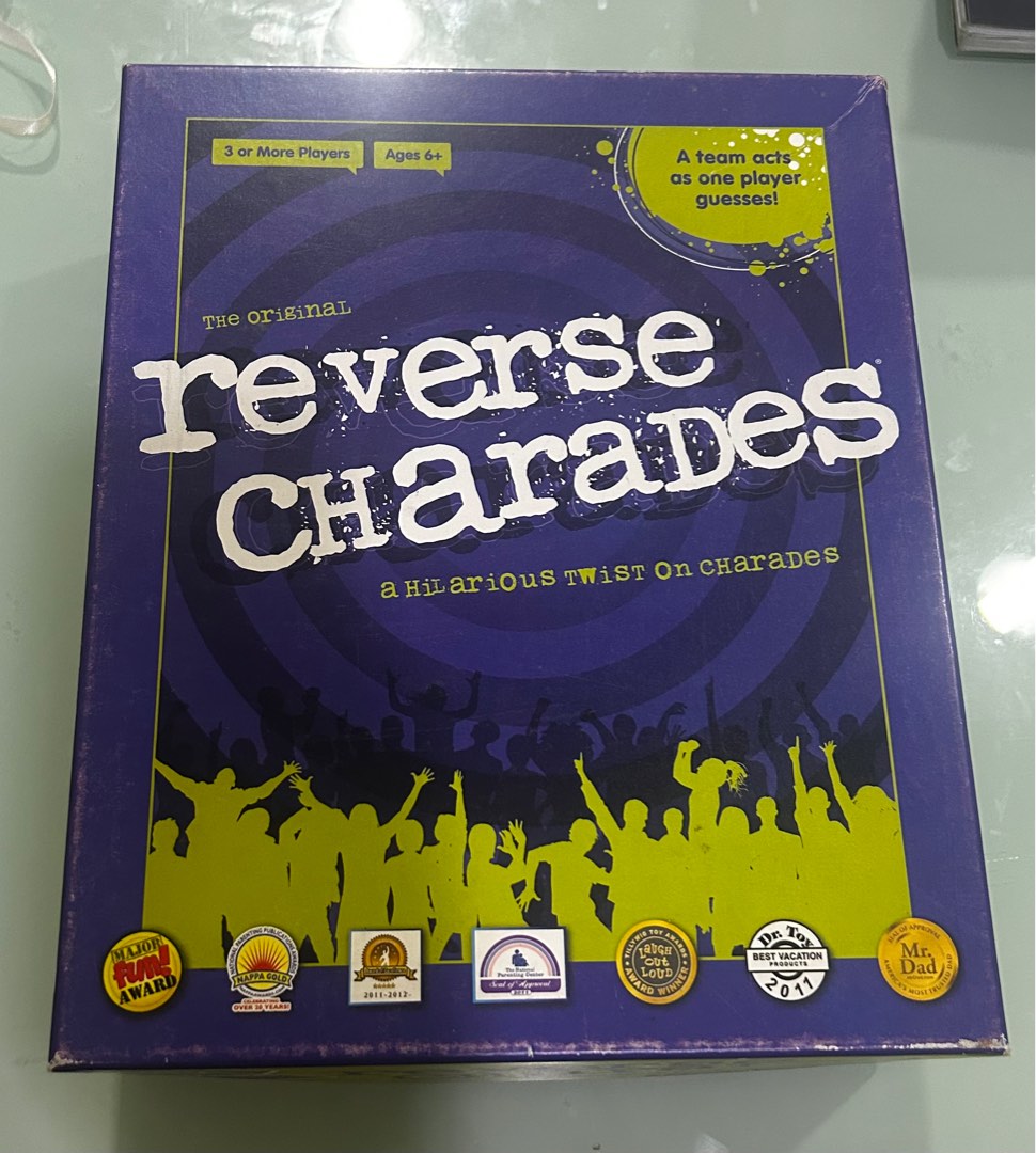 reverse charades, Hobbies & Toys, Toys & Games on Carousell