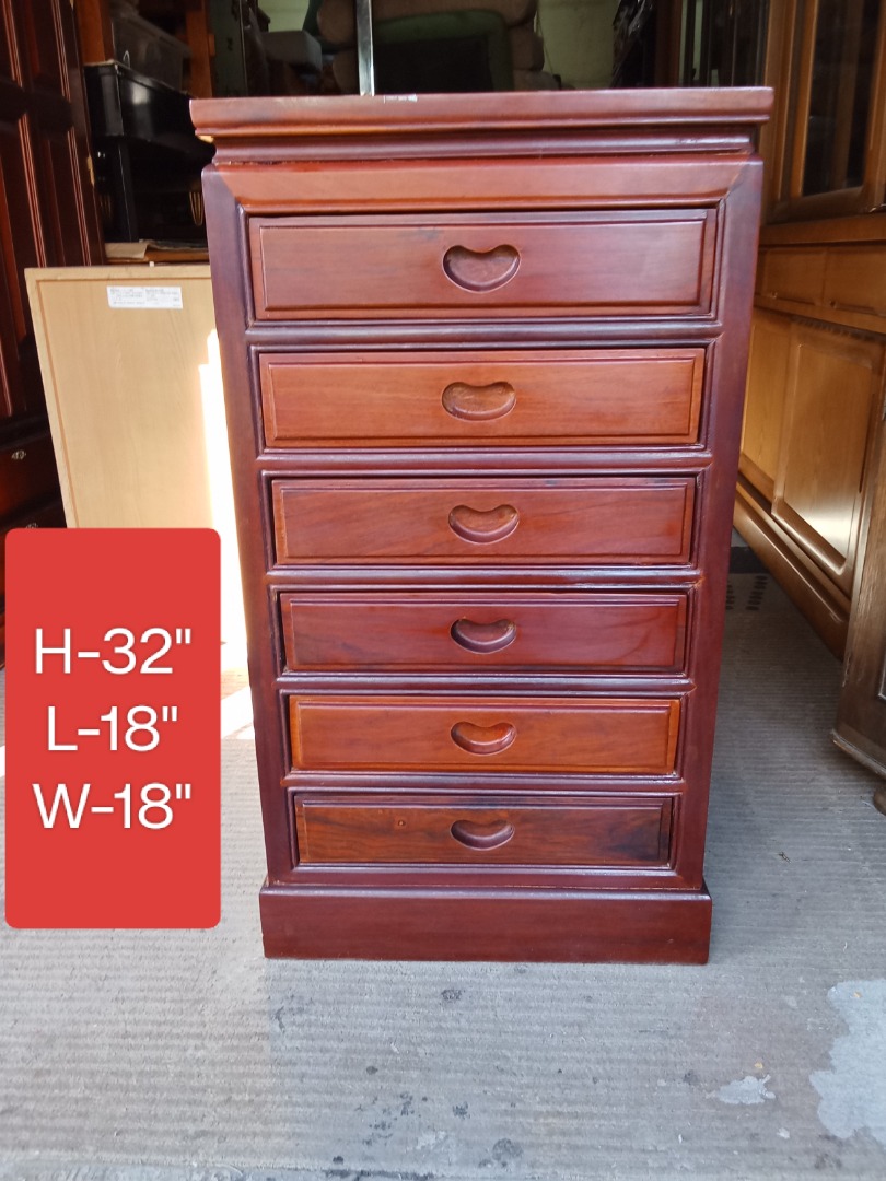rosewood side drawer japan surplus, Furniture & Home Living, Furniture ...