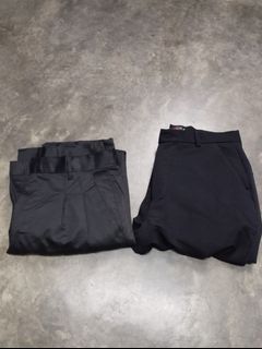 Studio Work Slim Fit Pants Men Long (Seluar Slack Hitam PADINI), Men's ...