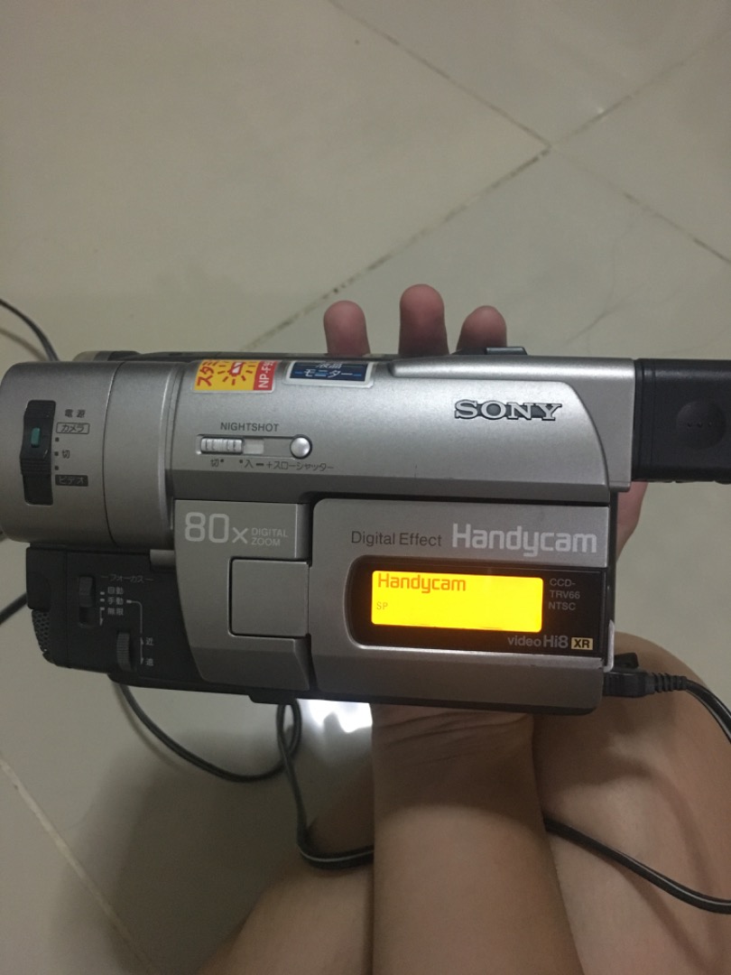 Sony Video Hi8 XR, Photography, Cameras on Carousell