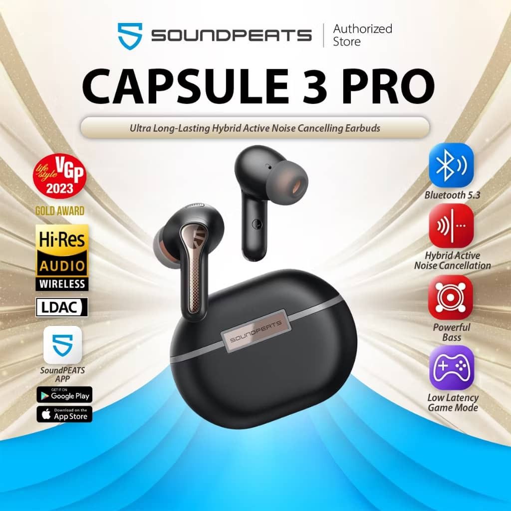 Soundpeats Capsule 3 pro, Audio, Earphones on Carousell