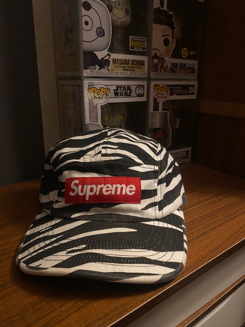 Supreme Zebra Camp Cap, Men's Fashion, Watches & Accessories, Caps ...