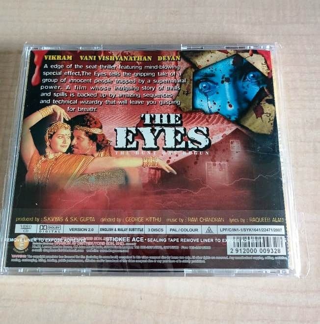 The Eyes Bollywood Hindi Movie Original VCD 1998 Film Vikram Vani ...