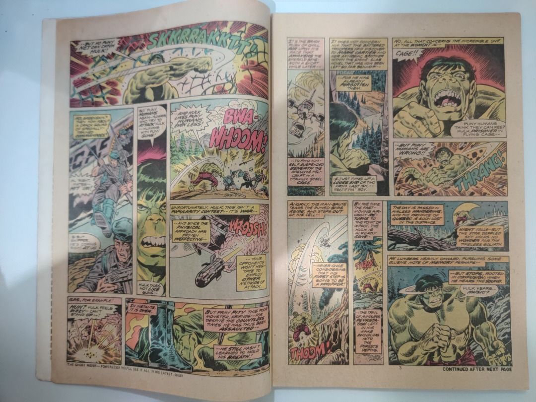 The Incredible Hulk Vol. 1 (1962) #182 Mark Jewelers Insert, Hobbies ...