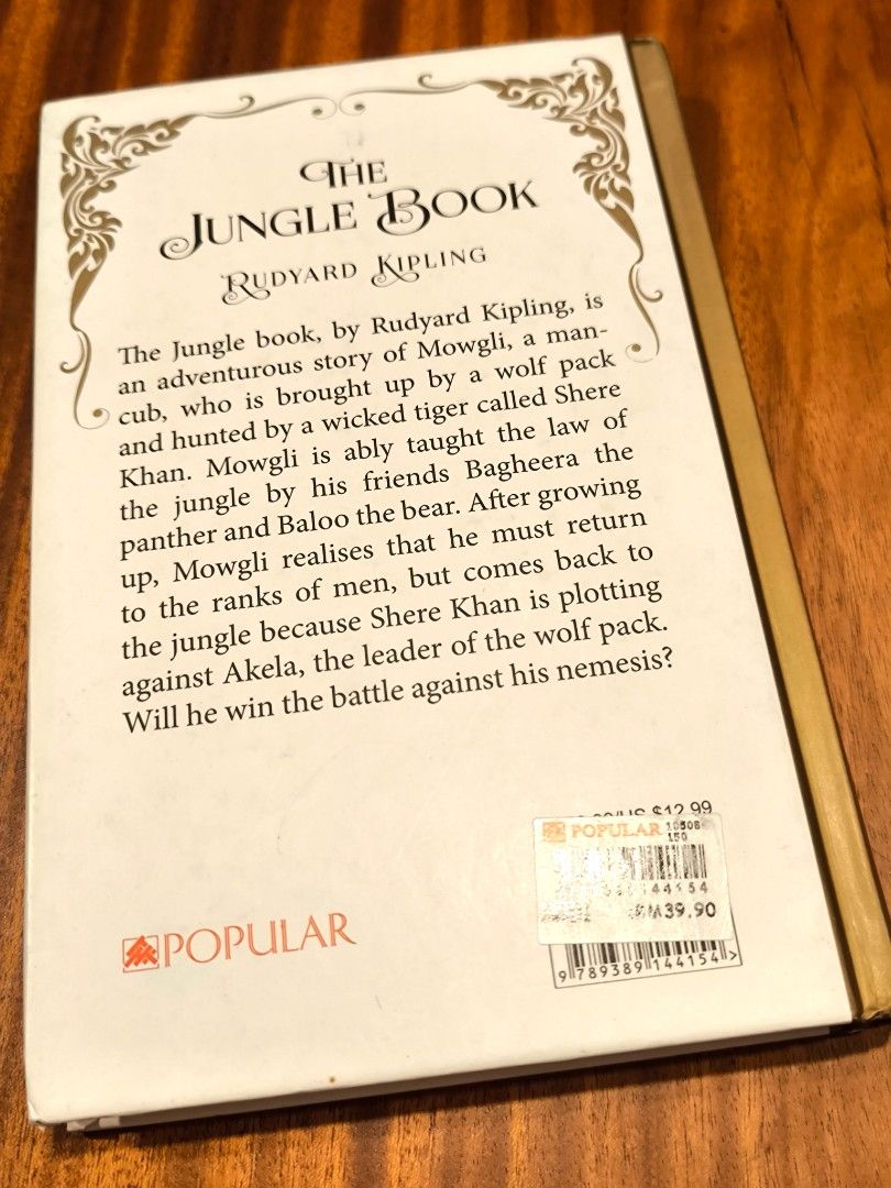 The Jungle Book Great Illustrated Classics Rudyard Kipling, Hobbies ...