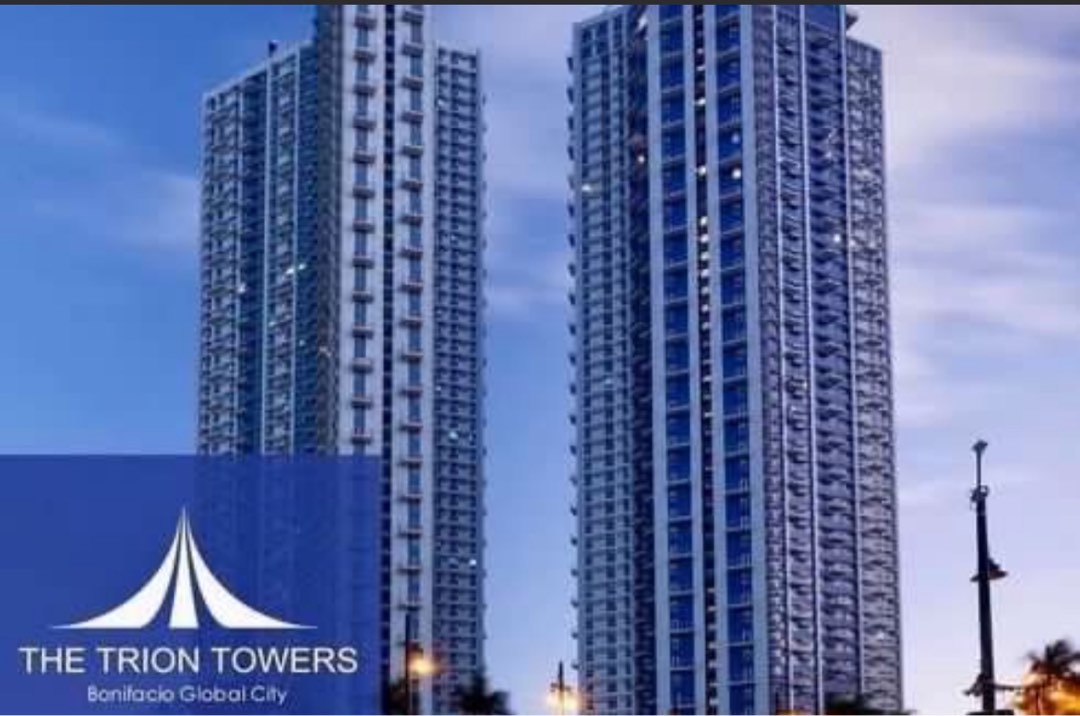 Trion Tower 1 BGC: 2BR with balcony 58.67 sqm Php 11.5M, Property, For ...