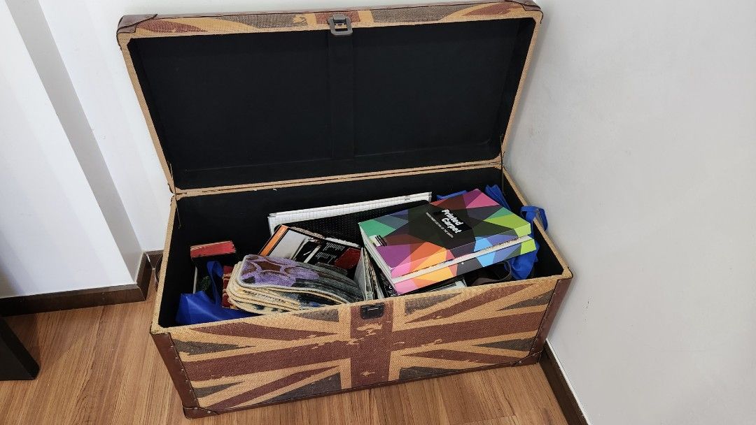 Union Jack Trunk, Furniture & Home Living, Furniture, Tables & Sets on ...
