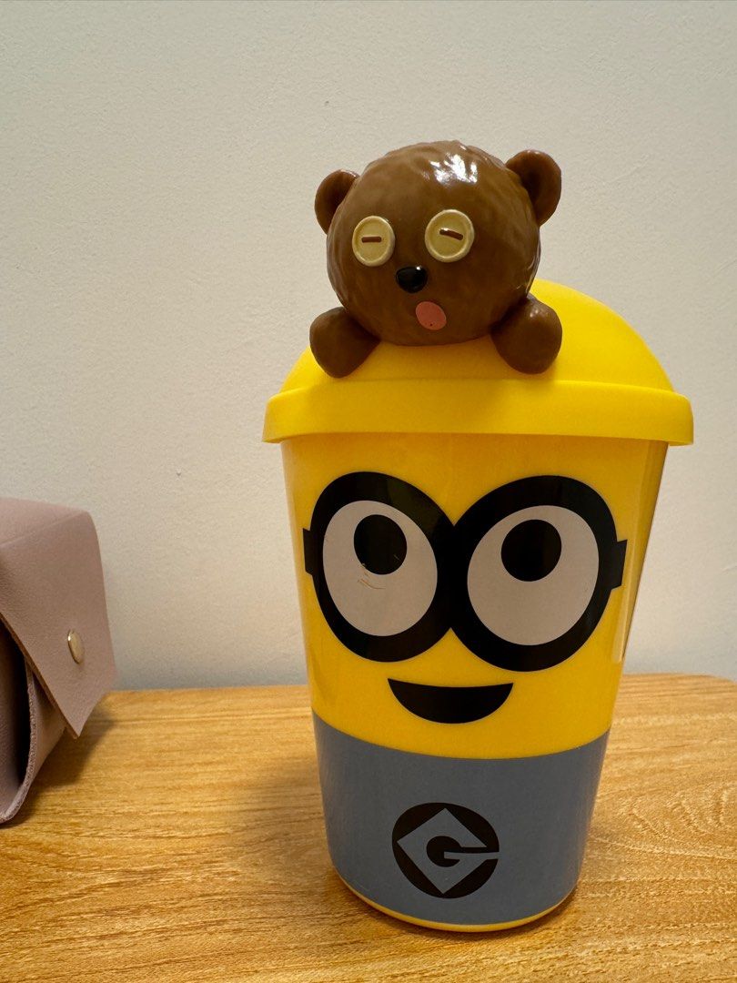 Universal Studio Minion & Tim hot drink cup, Furniture & Home Living ...