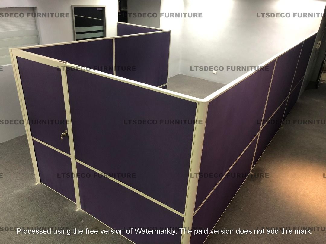 WALL PANEL DIVIDERS OFFICE PARTITION FURNITURE WITH DOORS, Furniture ...